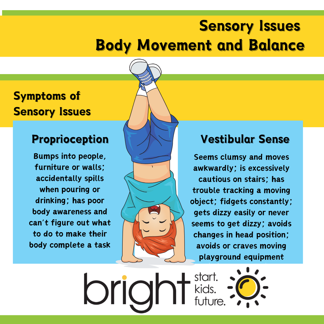 Sensory Issues: Body Movement and Balance – PA Promise for Children