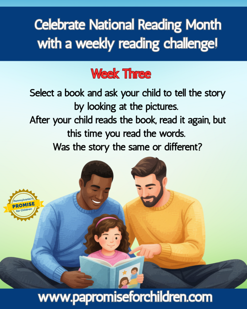 Celebrate National Reading Month with a weekly reading challenge – PA ...